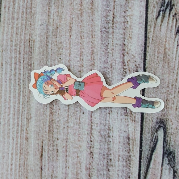Office | Dragon Ball Z Dbz Bulma Sticker New | Poshmark